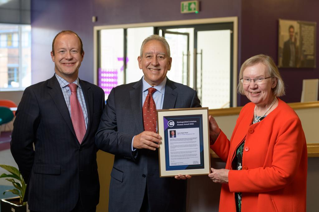 Samer Majali Awarded Distinguished Aviation Alumni Award Winner 2022 | Al Bawaba